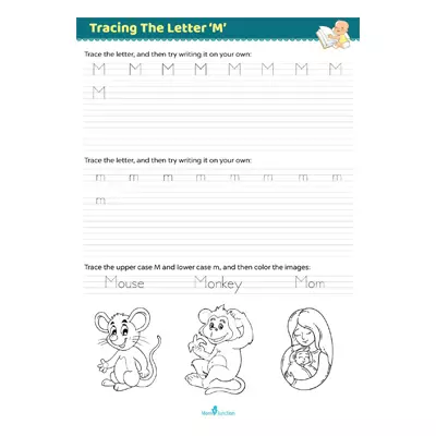 Tracing The Letter ‘M’