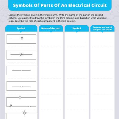 Electrical Circuit Symbols For Kids
