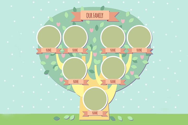 Cute Family Tree Design