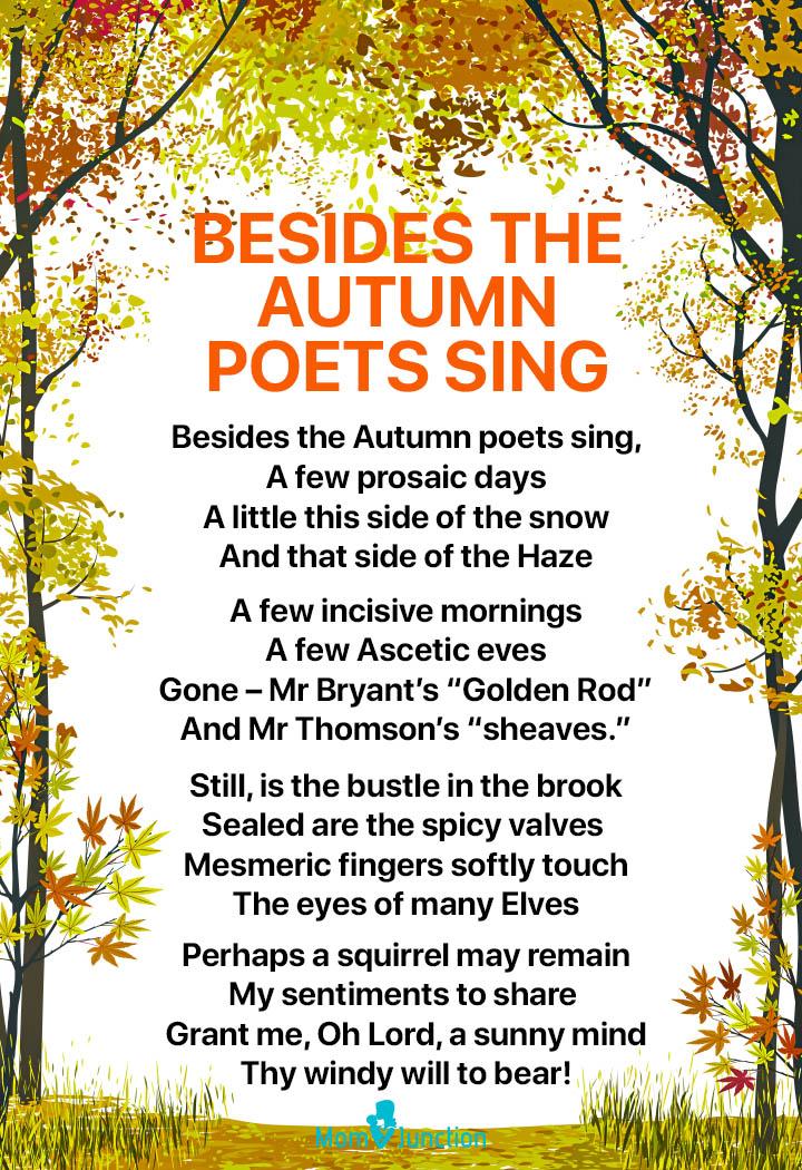 Autumn Poems And Quotes