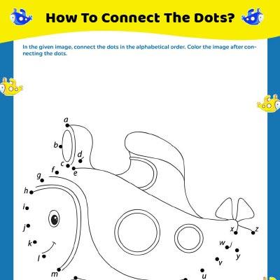 Preschool Connect The Dots Alphabet