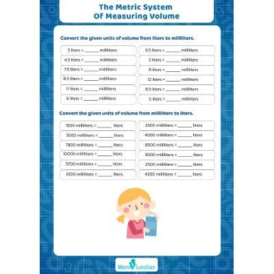 Measurement Worksheet: Word Problem On Volume| MomJunction