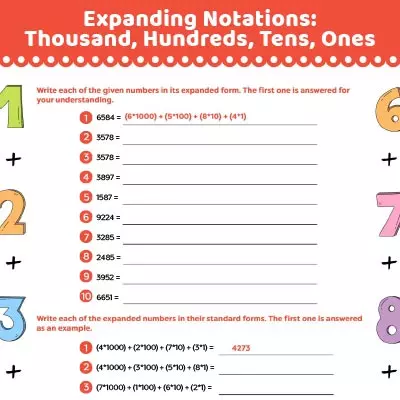 Standard And Expanded Forms
