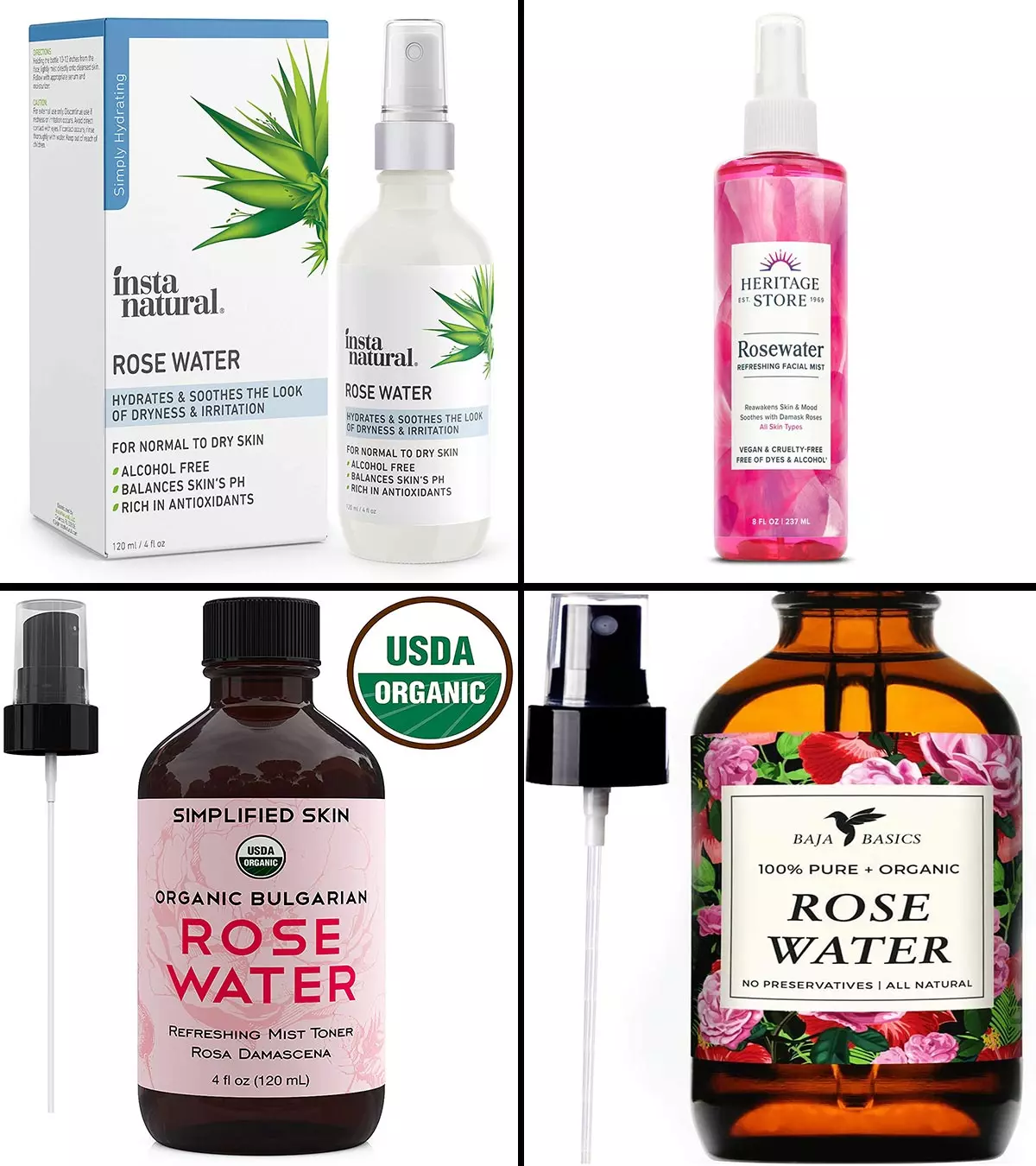 10 Best Rose Water Sprays In 2025 As Per Makeup Expert