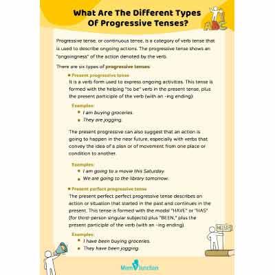 Fill The Blanks With Appropriate Progressive Tense