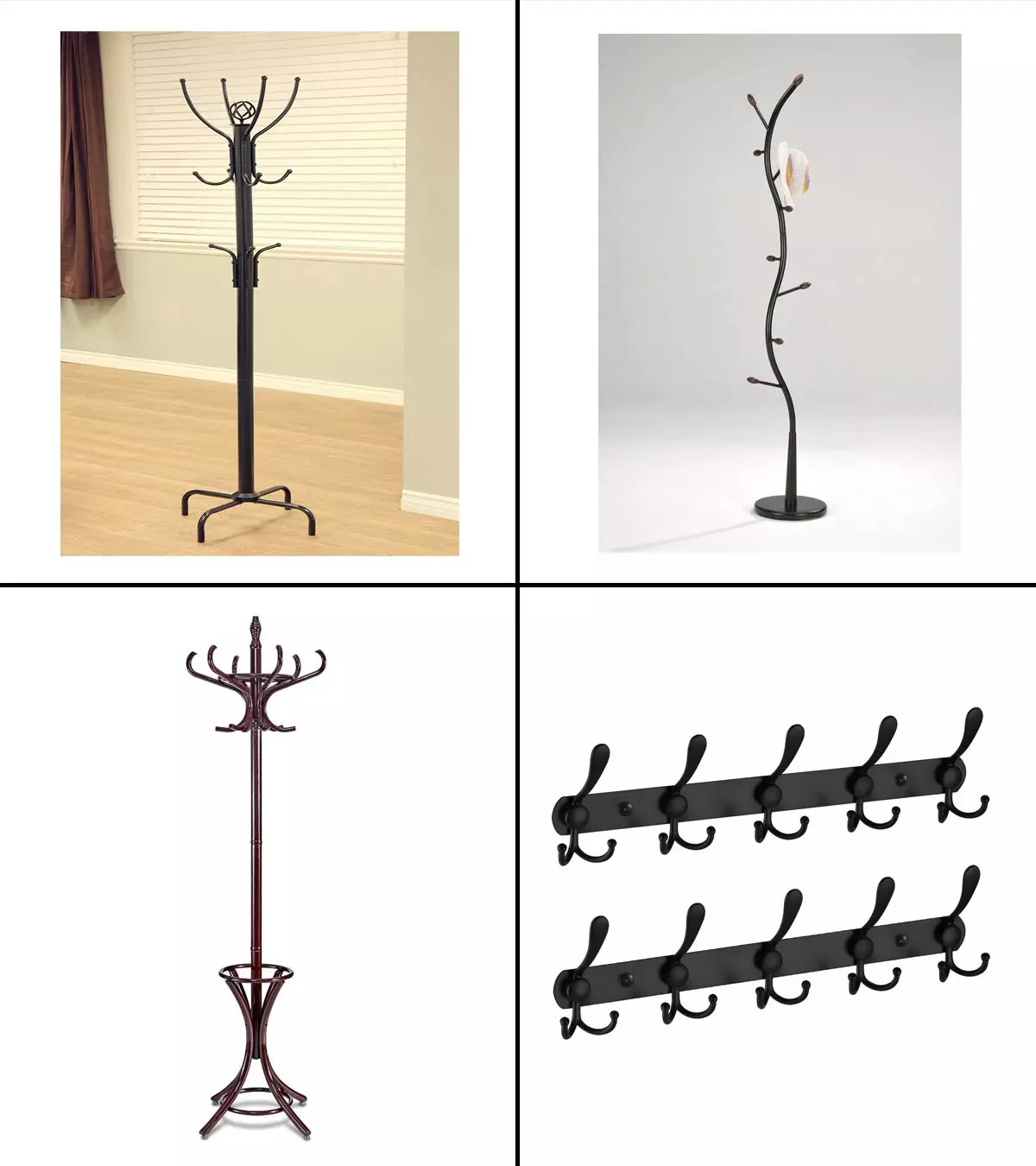 19 Best Coat Racks For Small Spaces And Organization
