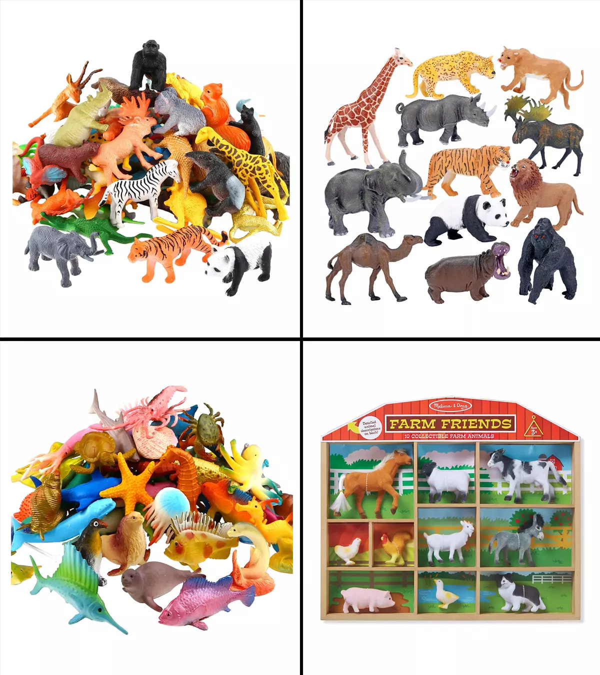 Wild Animal Toy Figures