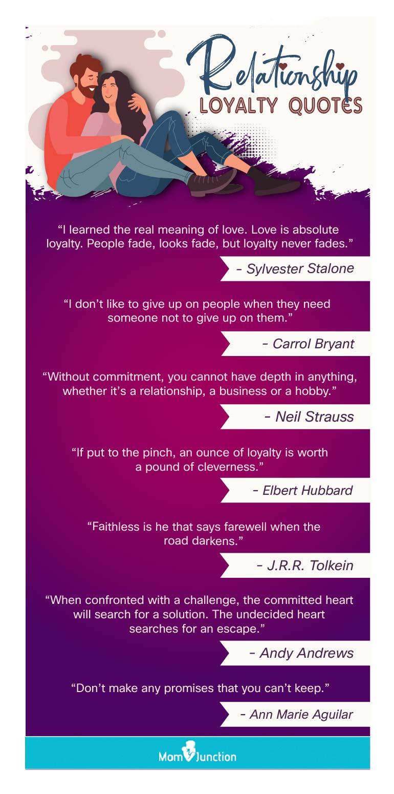 Relationship Loyalty Quotes