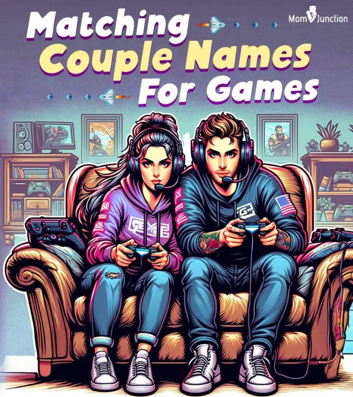 200+ Cool Matching Couple Names For Gamers