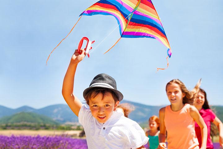 Children Flying Kites Images