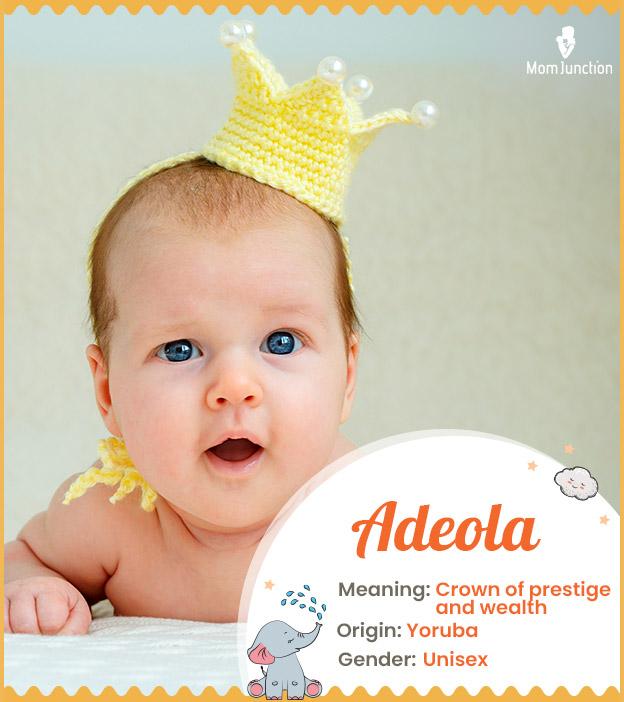 Adeola Name Meaning, Origin, History, And Popularity