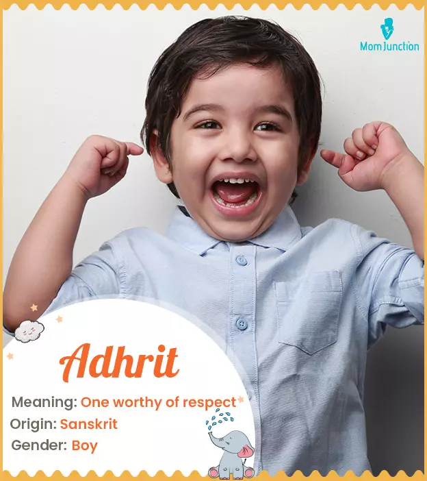Adhrit Name Meaning, Origin, History, And Popularity