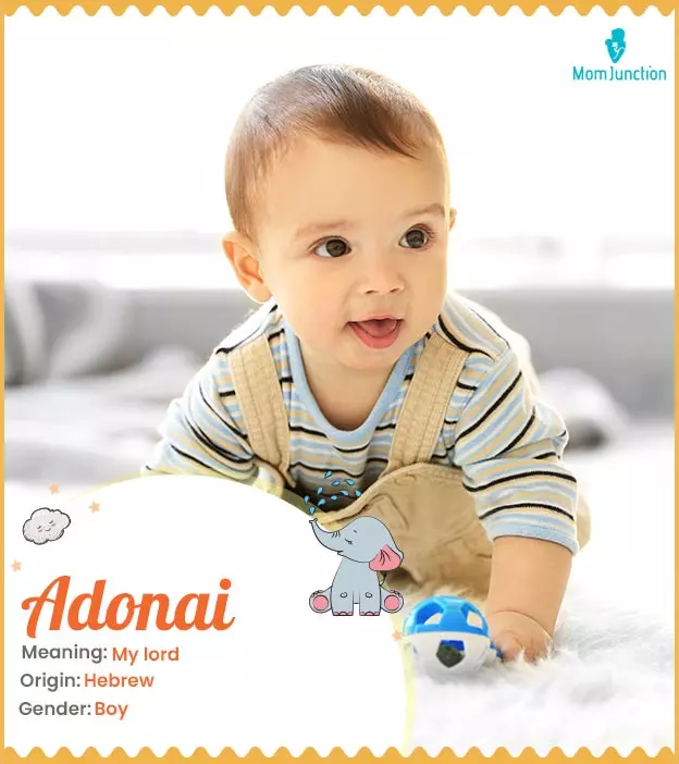 Adonai Name Meaning, Origin, History, And Popularity