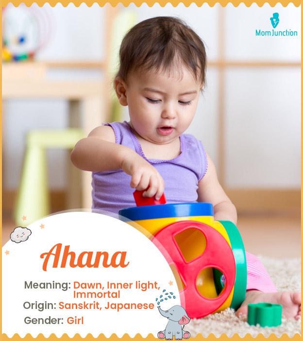 Ahana Name, Meaning, Origin, History, And Popularity