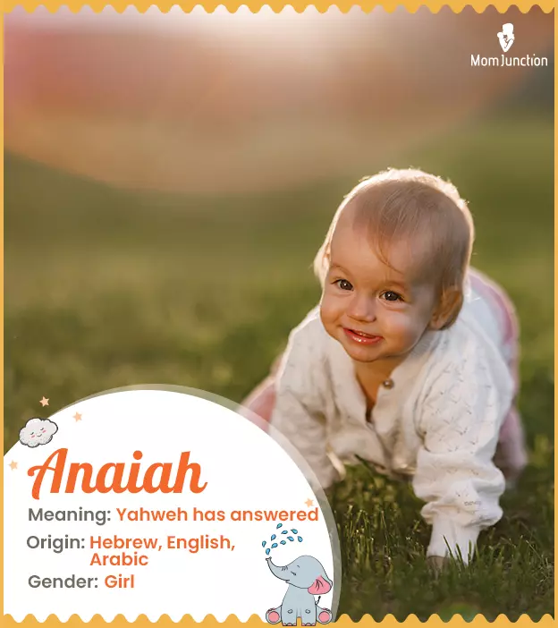 Anaiah Baby Name: Meaning, Origin, Popularity