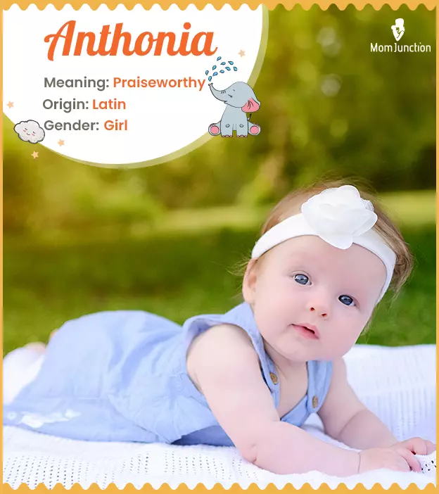 Anthonia Baby Name: Meaning, Origin, Popularity