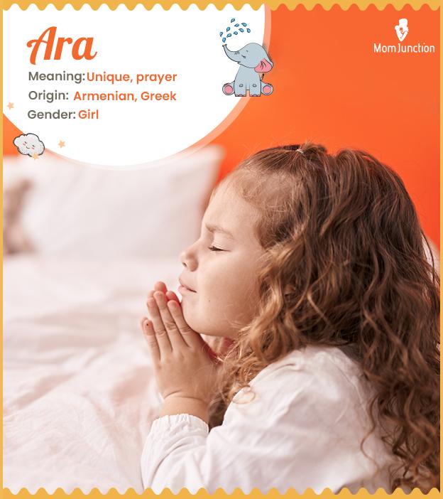 Ara Name Meaning Origin History And Popularity