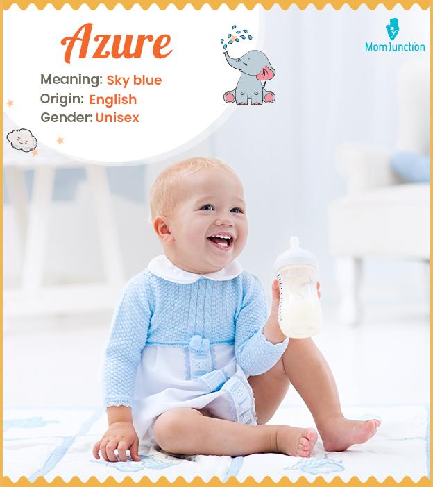 Azure Name Meaning, Origin, History, And Popularity