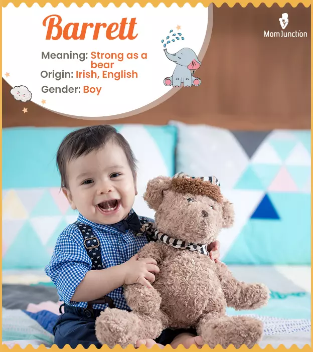 Barrett Name Meaning, Origin, History, And Popularity