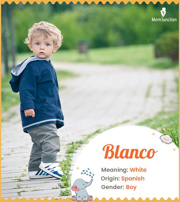 Blanco Name Meaning, Origin, History, And Popularity