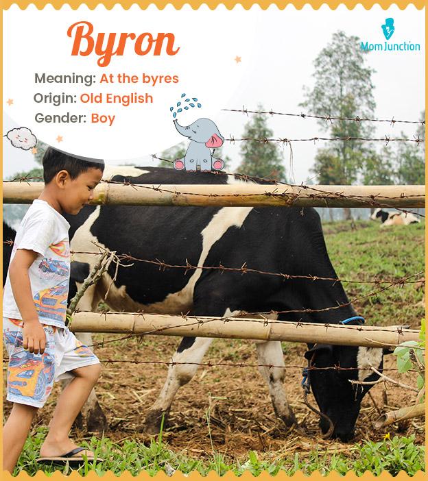 Byron Name, Meaning, Origin, History, And Popularity