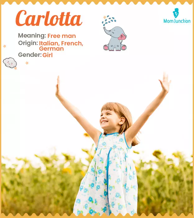 Carlotta: Meaning, Origin, Popularity