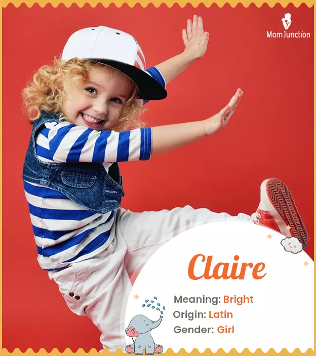 Claire Name, Meaning, Origin, History, And Popularity