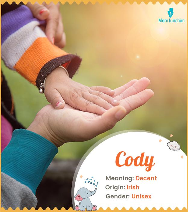 Cody Name, Meaning, Origin, History, And Popularity