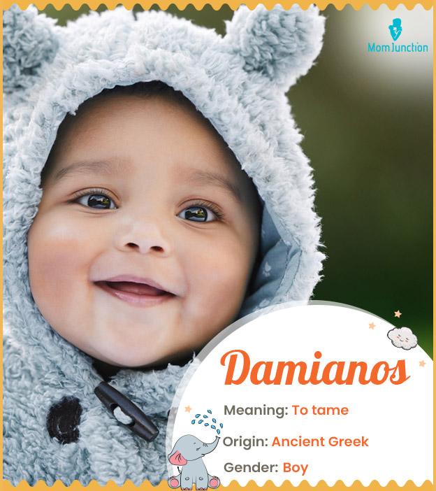 Damianos Name Meaning, Origin, History, And Popularity