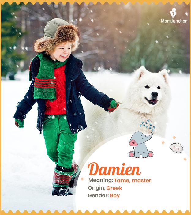 Damien Meaning, Origin, History, And Popularity