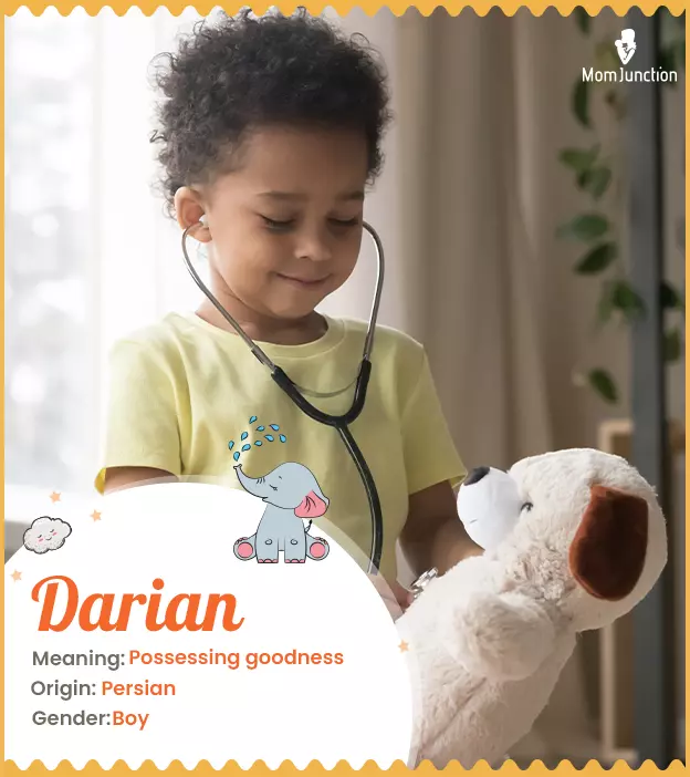 Darian Name Meaning, Origin, History, And Popularity