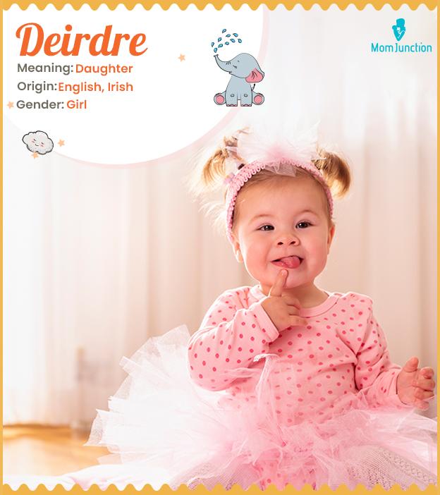 Deirdre Name Meaning, Origin, History, And Popularity