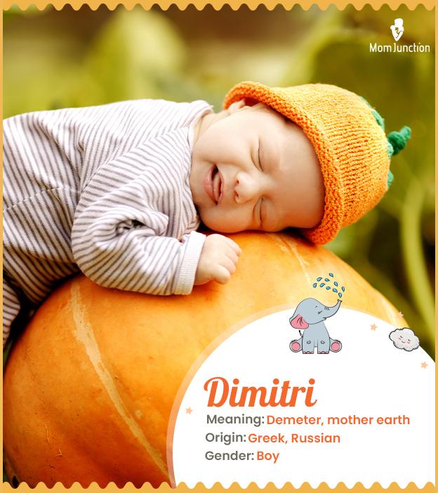 Dimitri Name Meaning, Origin, History, and Popularity