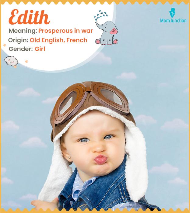 Edith Name Meaning, Origin, History, And Popularity