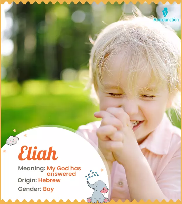 Explore Eliah: Meaning, Origin & Popularity