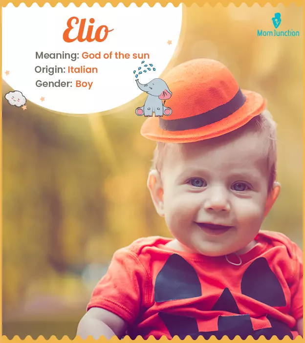 Elio Name Meaning, Origin, History, And Popularity