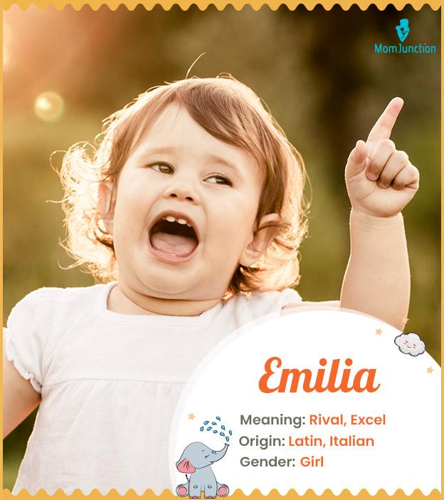 Emilia Name Meaning, Origin, History, And Popularity
