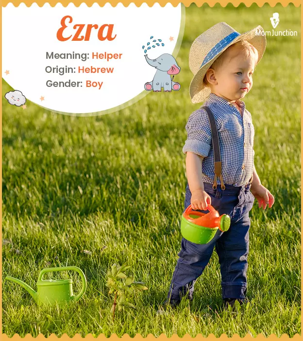 Ezra Name Meaning, Origin, History, And Popularity