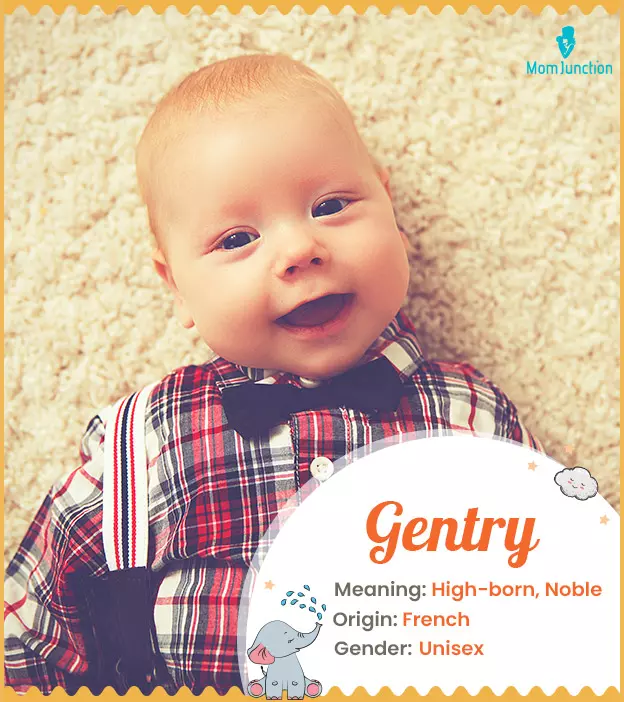 Gentry Name Meaning, Origin, History, And Popularity