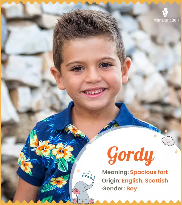 Explore Gordy: Meaning, Origin & Popularity