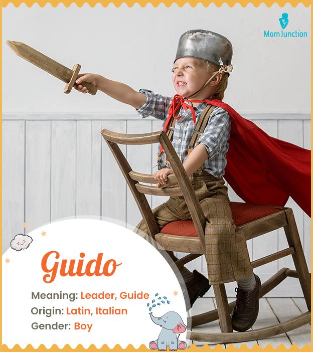 Guido Name, Meaning, Origin, History, And Popularity