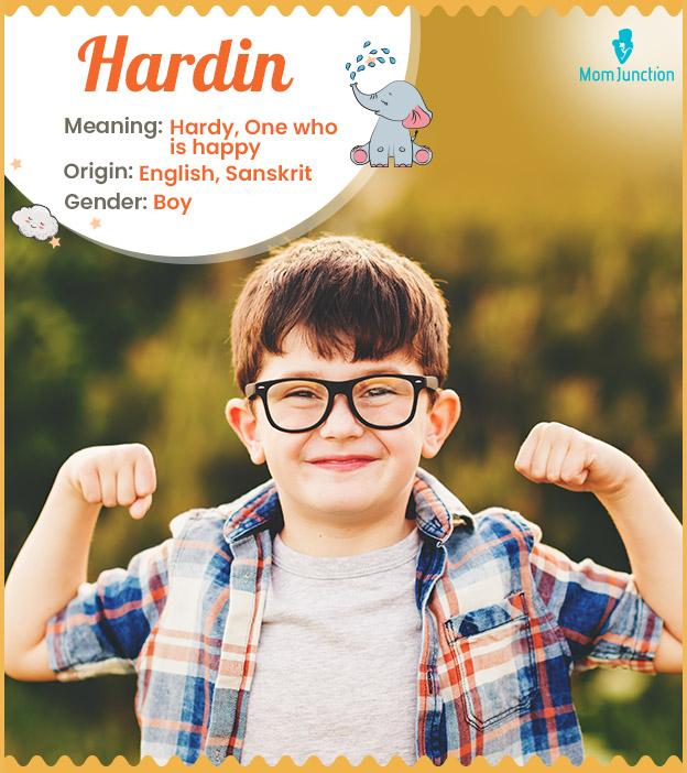 Hardin Name Meaning, Origin, History, And Popularity