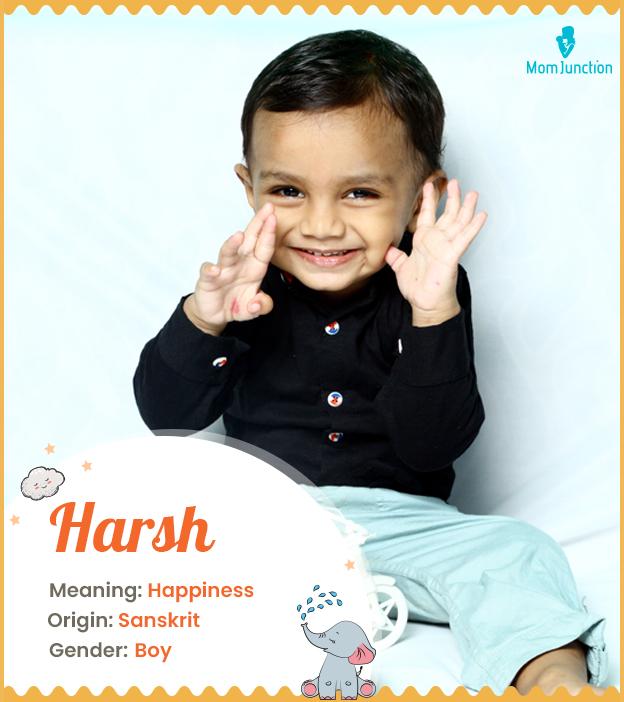 Explore Harsh: Meaning, Origin & Popularity