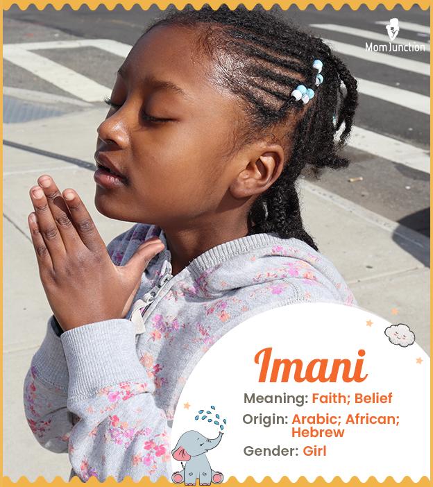 Imani Name Meaning Origin History And Popularity Imani Name Meaning Origin History And Popularity