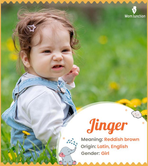 Jinger Name Meaning, Origin, History, And Popularity