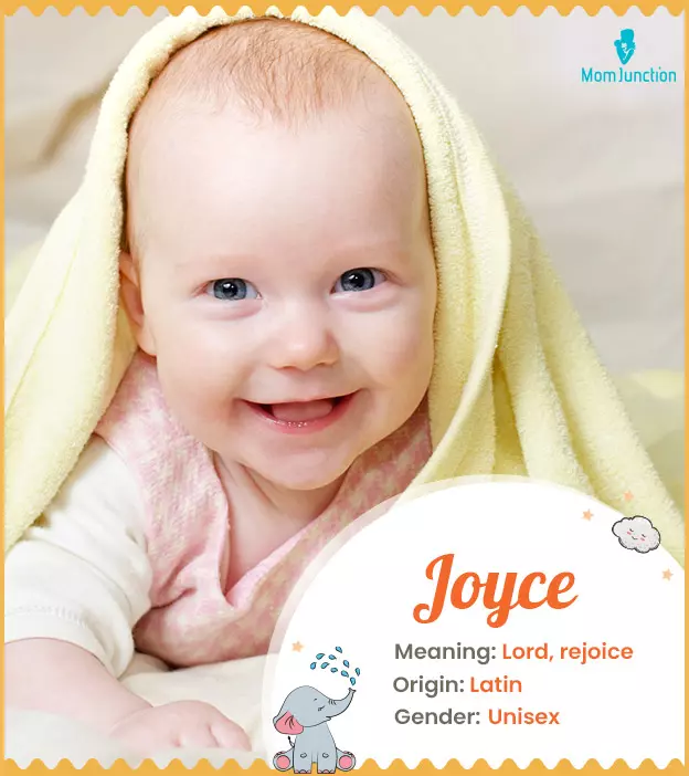 Joyce Name Meaning, Origin, History, And Popularity