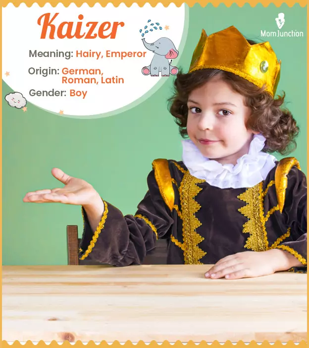 Kaizer Name Meaning, Origin, History, And Popularity