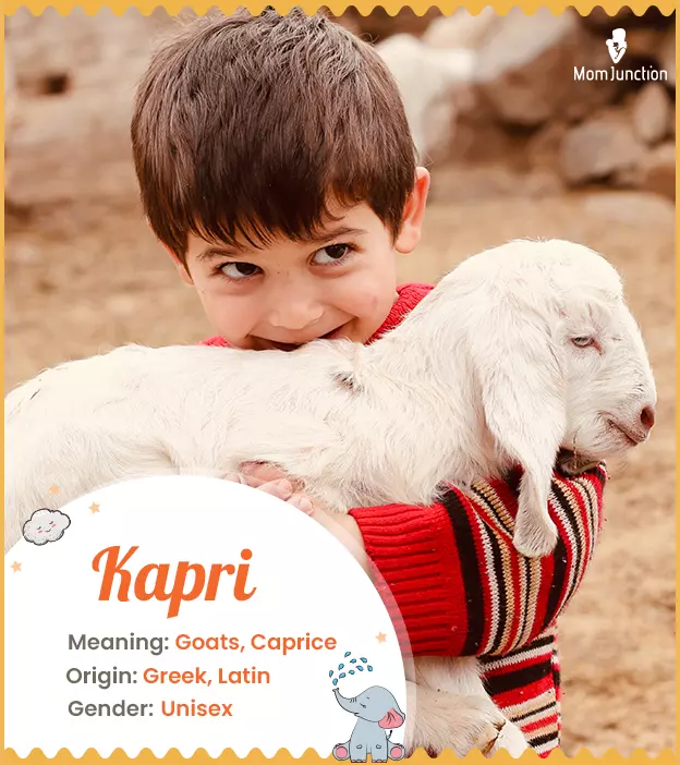 Kapri Name Meaning, Origin, History, And Popularity