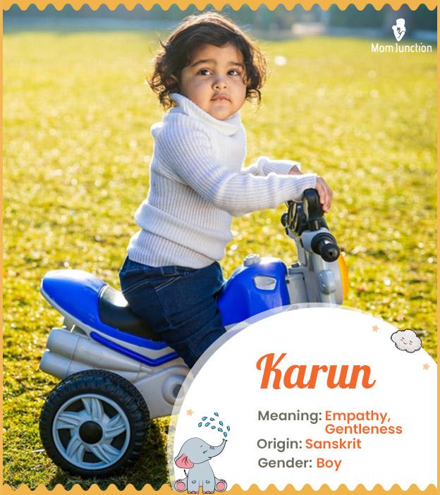 Karun Name Meaning, Origin, History, And Popularity