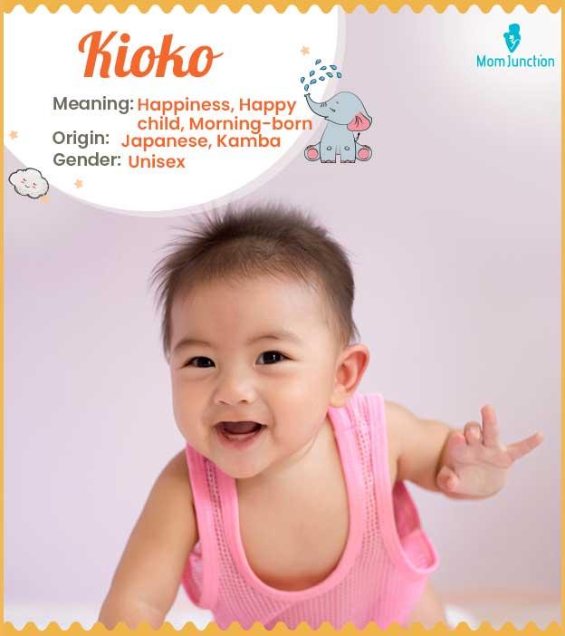 Explore Kioko: Meaning, Origin & Popularity